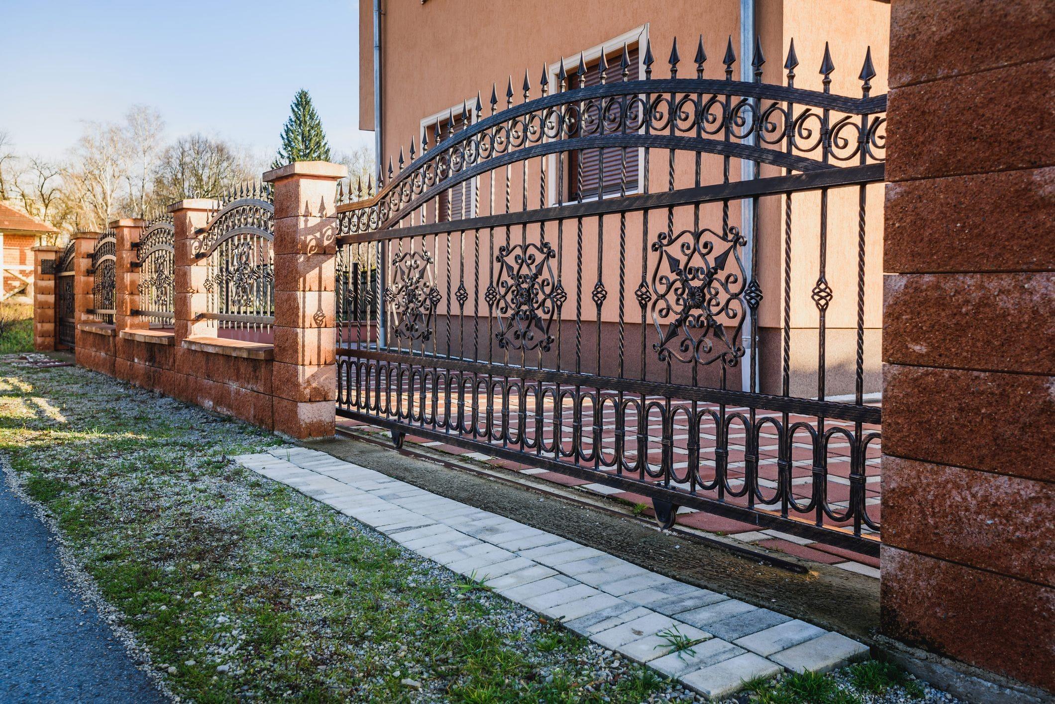 10 Types of Iron Gate Hinges and How to Choose – tdchinges